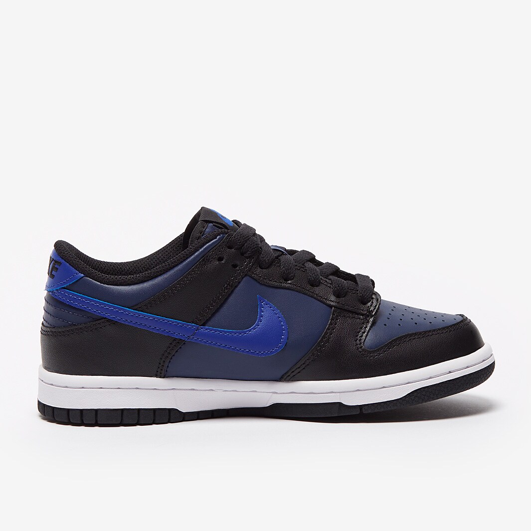 Nike Sportswear Older Kids Dunk Low (GS) - Midnight Navy/Game Royal ...