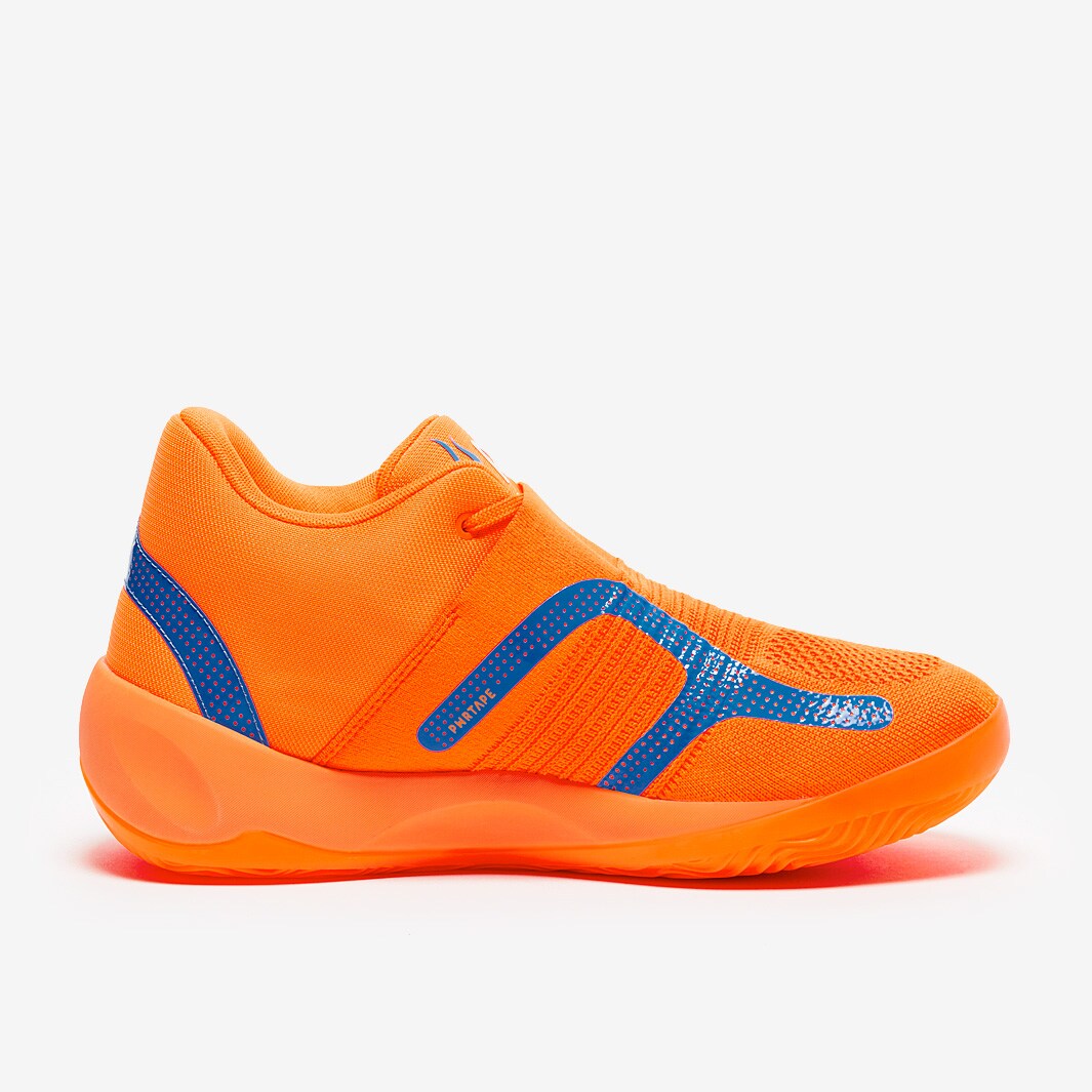 Puma Rise Nitro Neymar JR - Ultra Orange/Blue Glimmer/Puma White - Mens ...