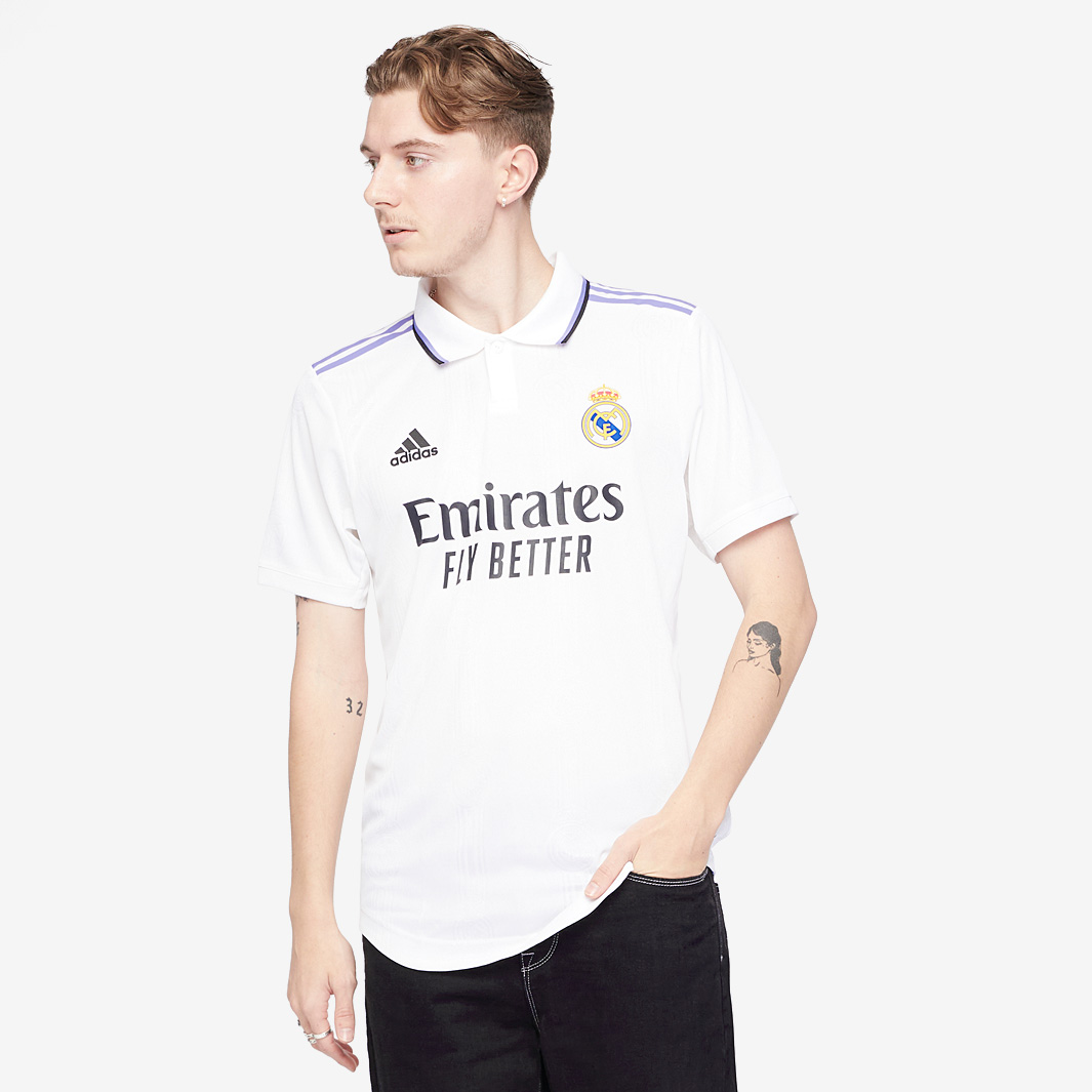 adidas Real Madrid 22/23 Authentic Benzema Ballon dOr Home Shirt ...