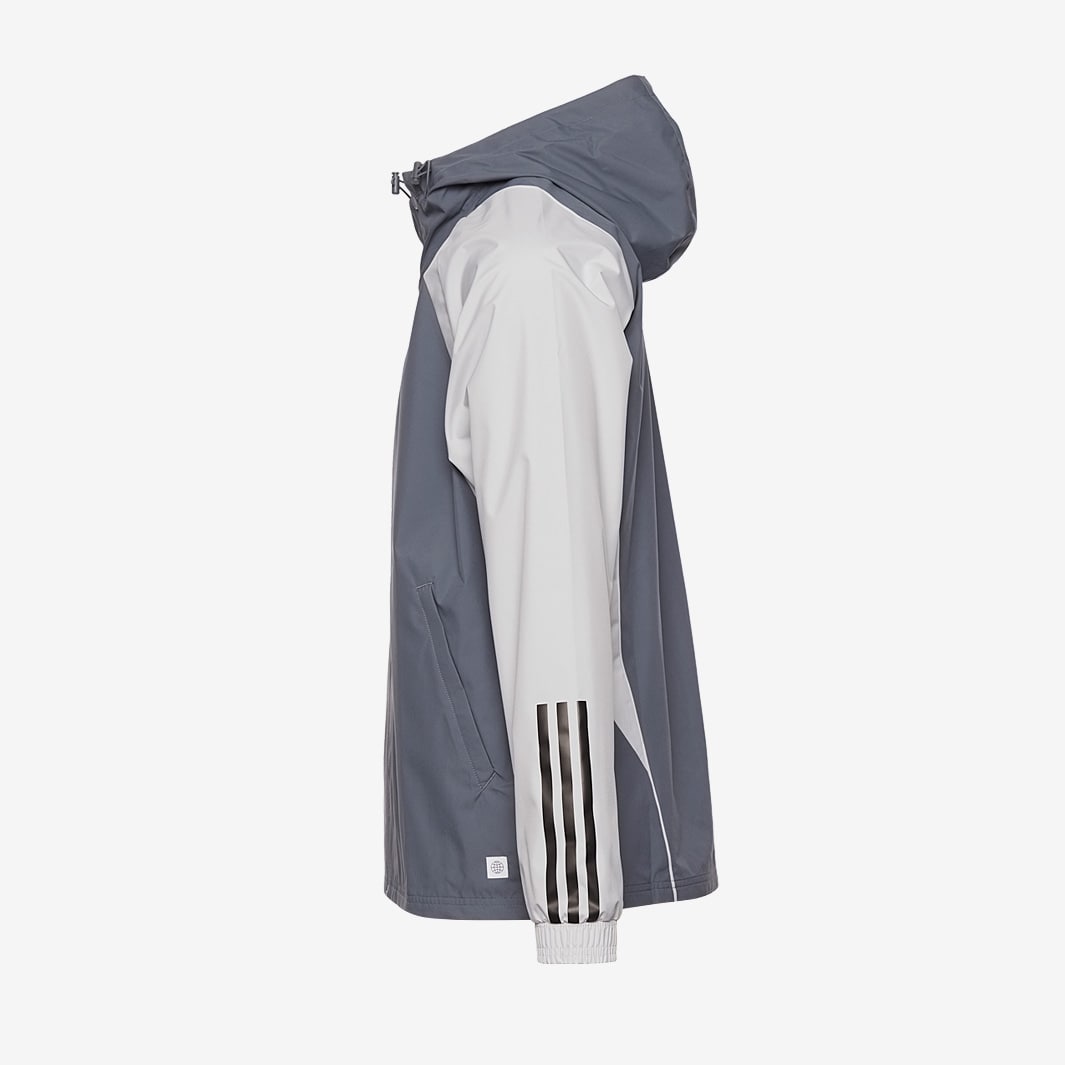 adidas Tiro 23 Competition AW Jacket - Team Onix/Team Light Grey - Mens ...