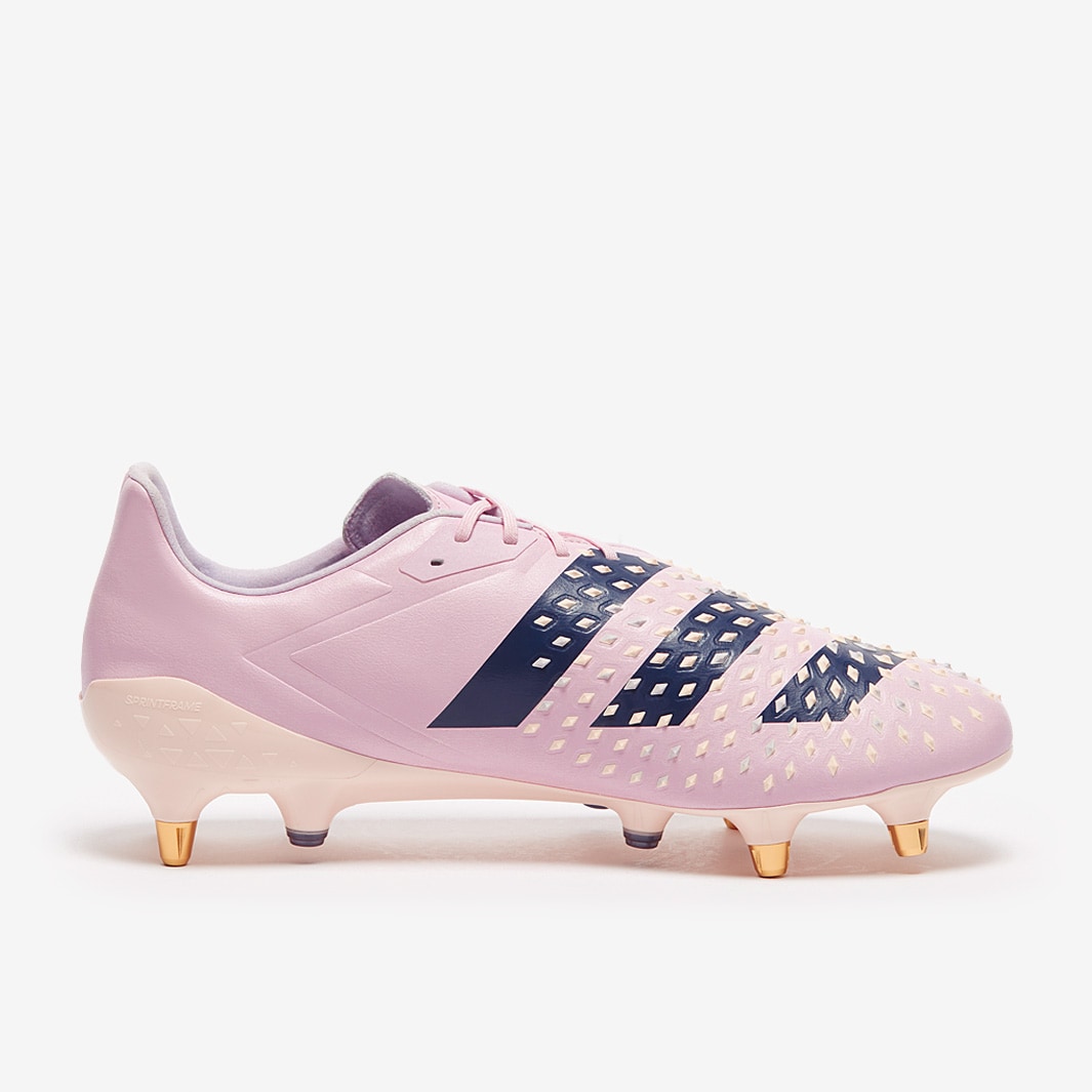 adidas Predator Malice SG - Pink Navy - Mens Boots | Pro:Direct Soccer