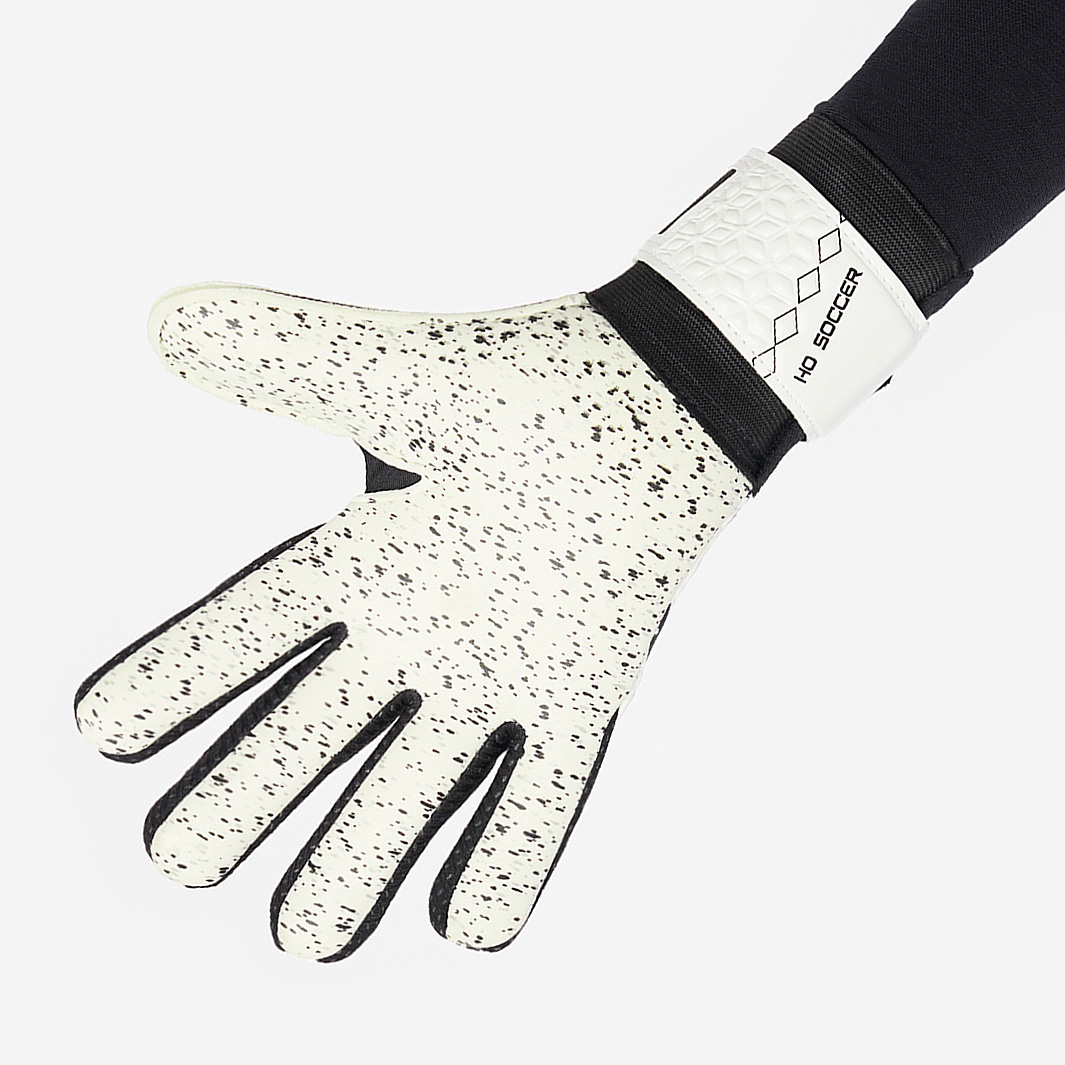HO Initial Pop Neg - Techno White - Mens GK Gloves | Pro:Direct Soccer