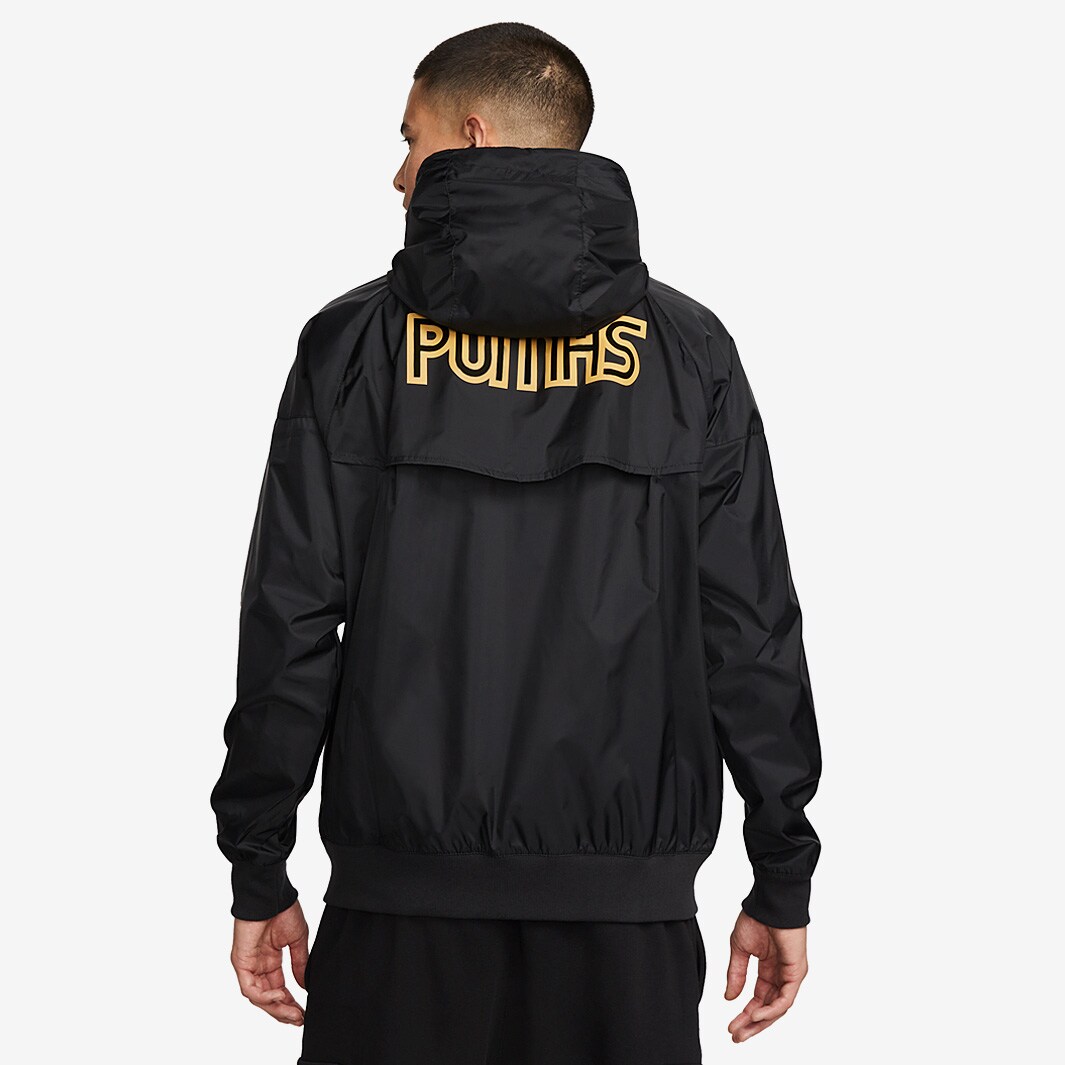 Nike Pumas 23/24 NSW WR Jacket HD-Black/Truly Gold/Truly Gold-Mens ...