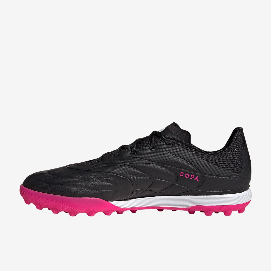 adidas Copa Pure.1 TF - Core Black/Zero Met./Team Shock Pink - Mens ...