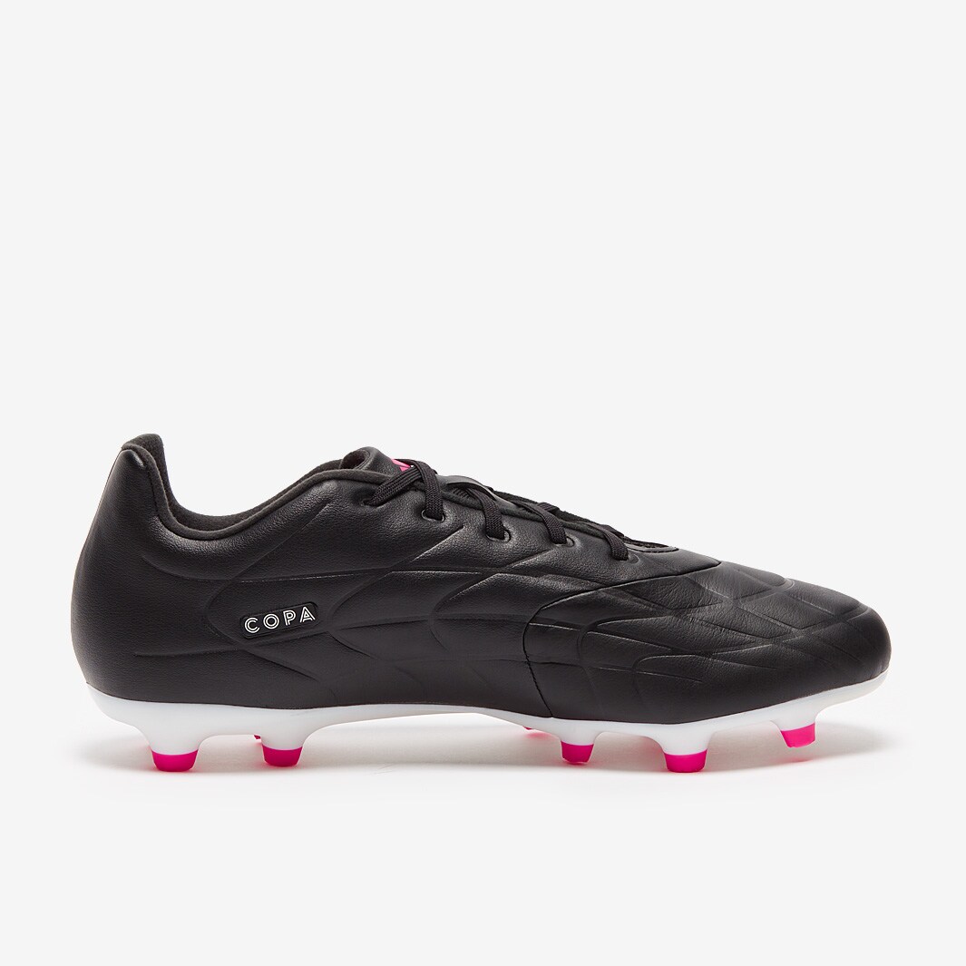 adidas Copa Pure.3 FG - Core Black/Zero Met./Team Shock Pink - Mens Boots