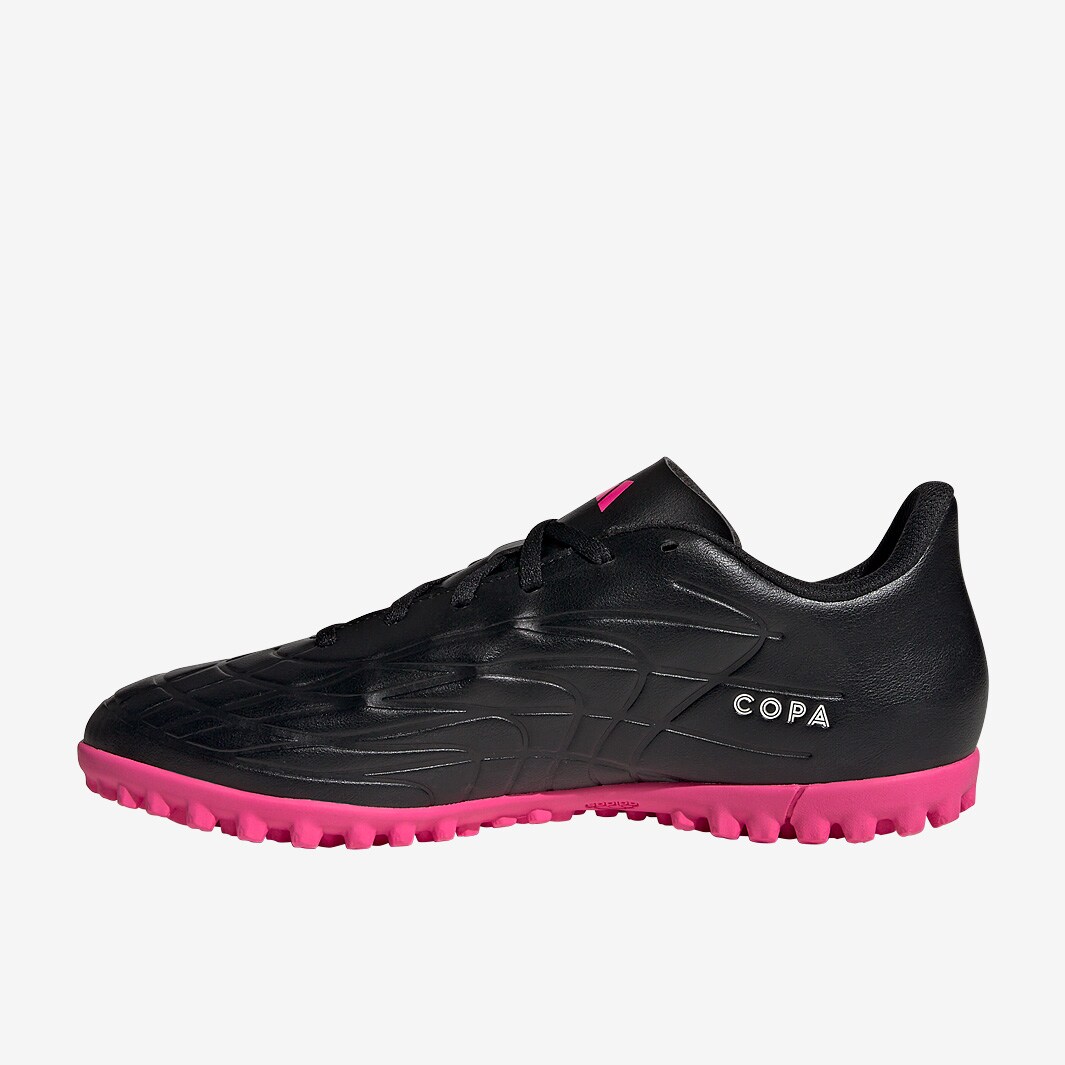 adidas Copa Pure.4 TF - Core Black/Zero Met./Team Shock Pink - Mens ...