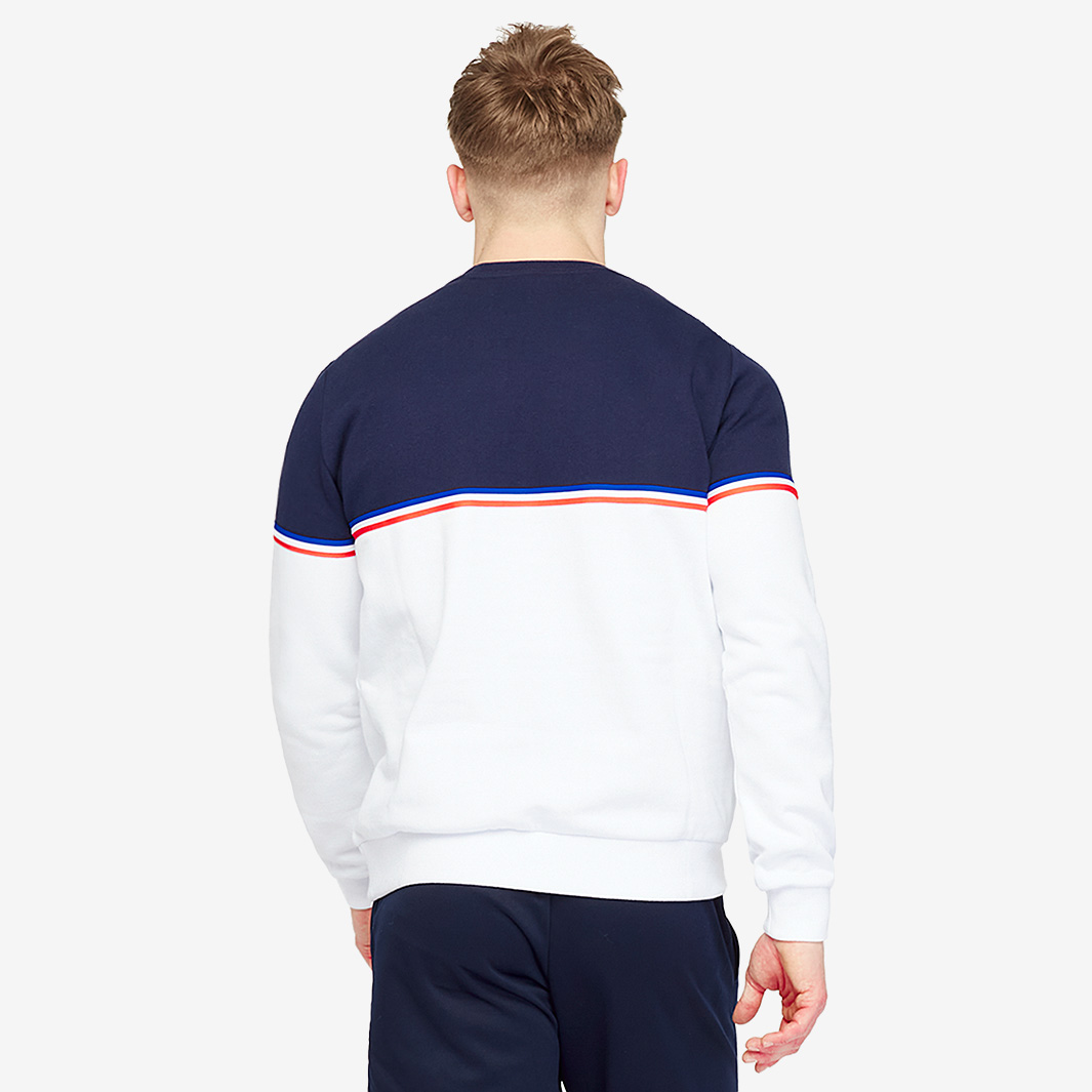 Macron France RWC 22/23 Cotton Roundneck Sweatshirt - Navy/White - Mens ...