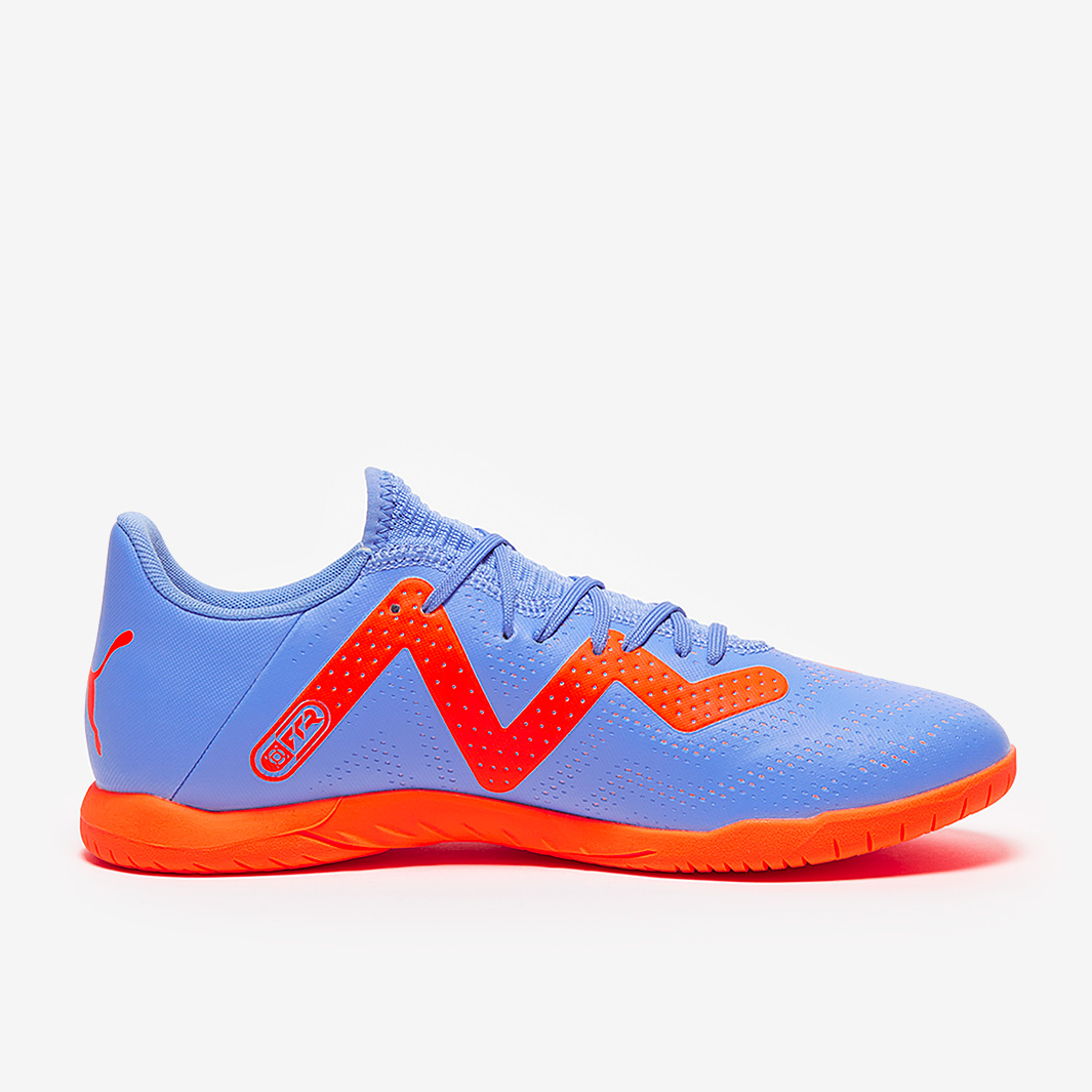 Puma Future Play Indoor - Azul Destello/Puma Blanco/Puma Ultra Naranja ...