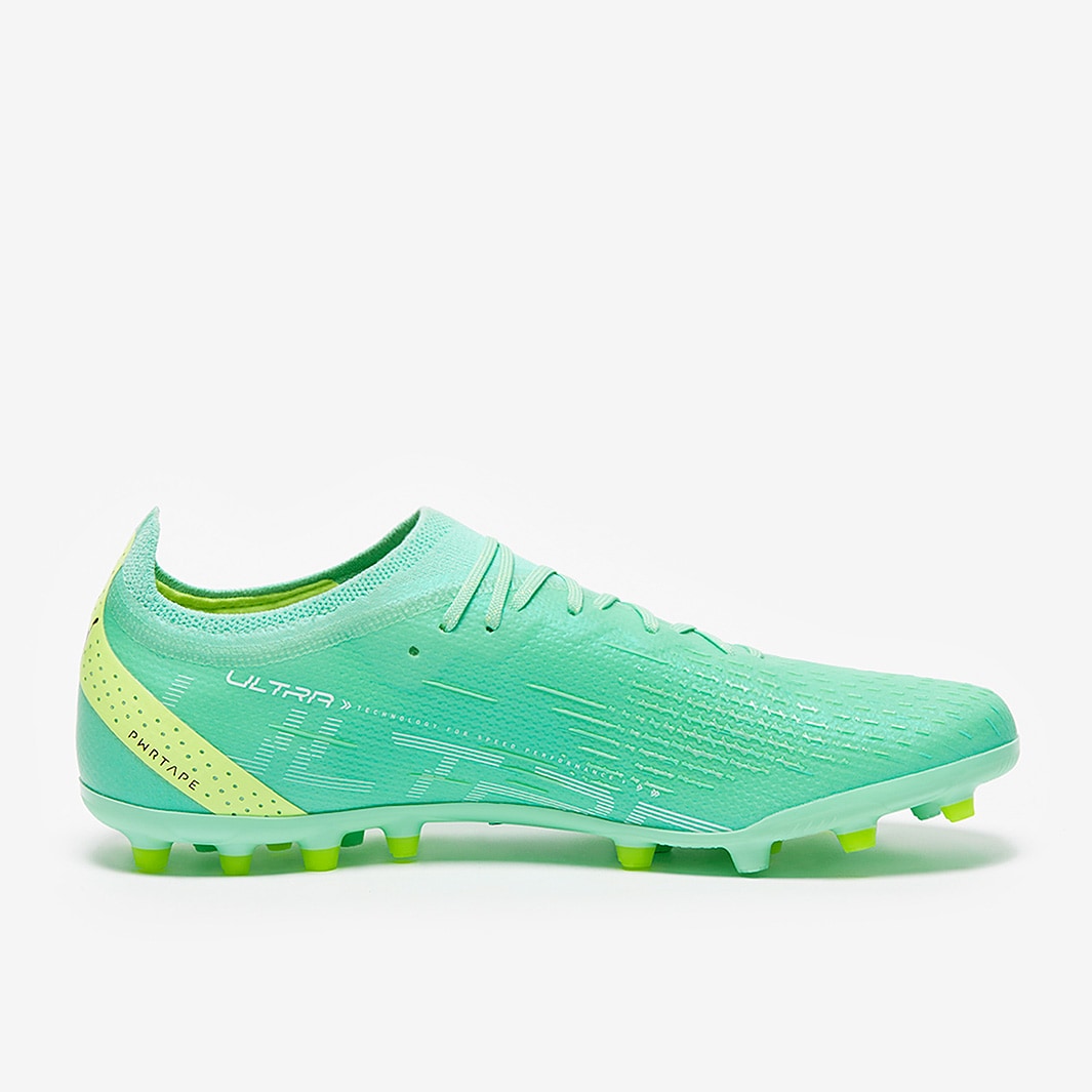 Puma Ultra Ultimate MG - Menta Piperita Elettrico/Bianco Puma/Giallo ...