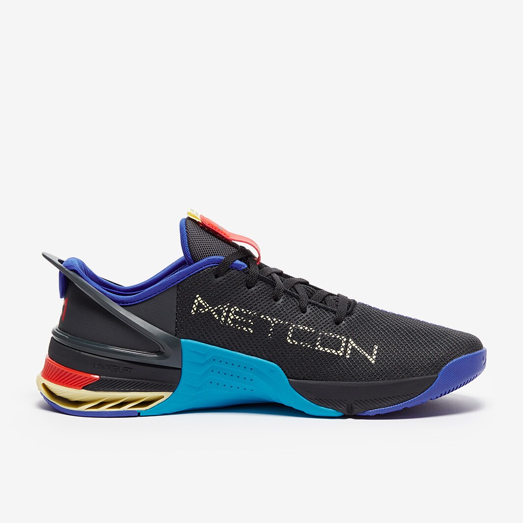 Nike Metcon 8 FlyEase - Anthracite/Citron Tint-Blue Lightning - Mens ...