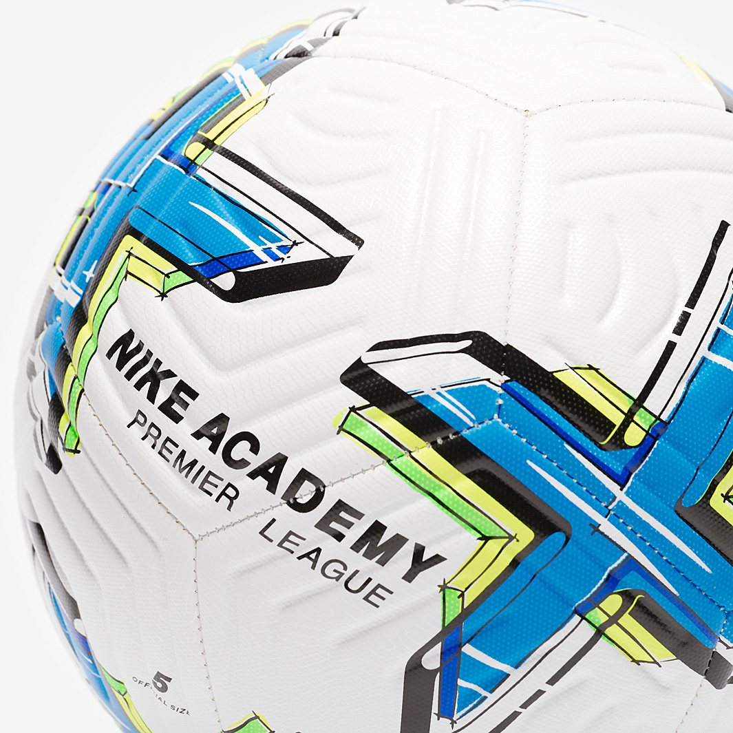 Nike Premier League Academy Ball - White/Lt Photo Blue/Black - Footballs