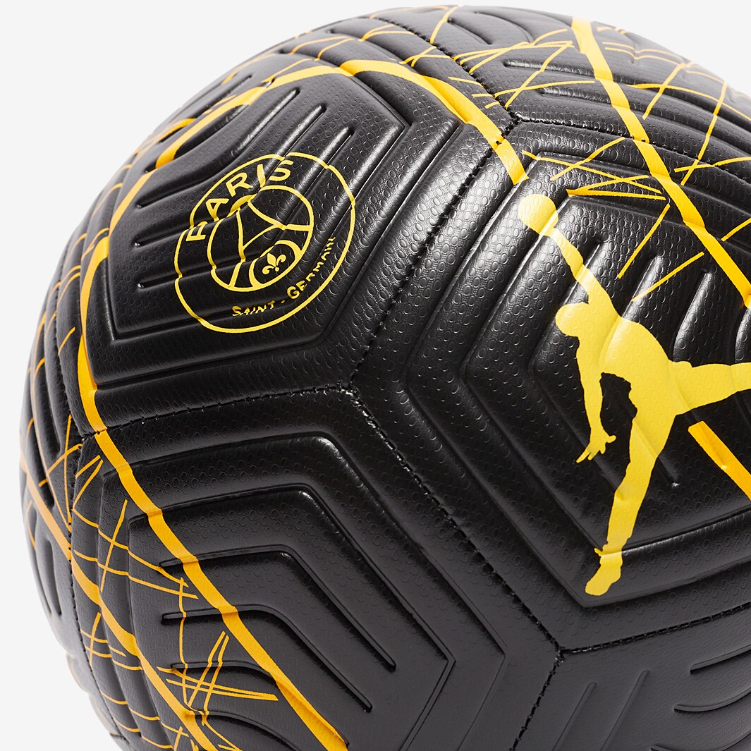 Nike Paris Saint-Germain Strike Ball - Black/Taxi/Tour Yellow - Footballs