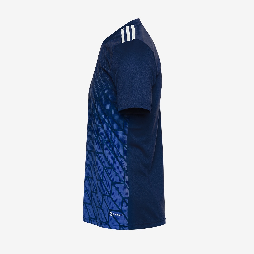 adidas Team Icon 23 SS Shirt - Team Navy Blue 2 - Mens Football Teamwear