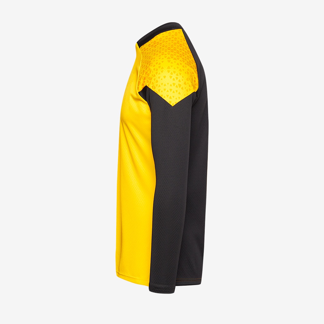 Puma Team Cup 1/4 Zip Training Top - Cyber Yellow/Puma Black - Mens ...