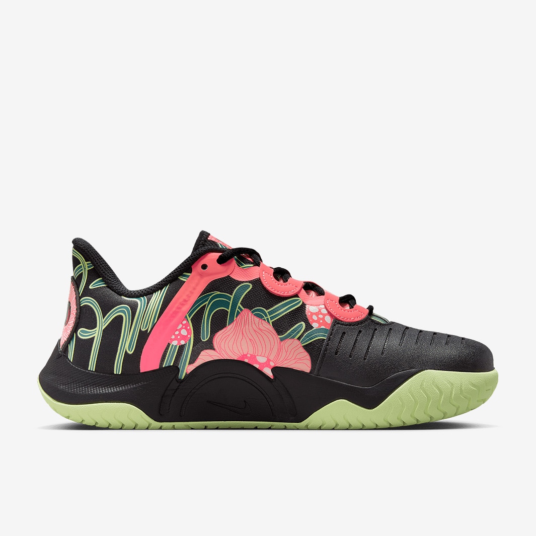 Nike Womens Court Air Zoom GP Turbo HC Osaka Premium - Black/Barely ...