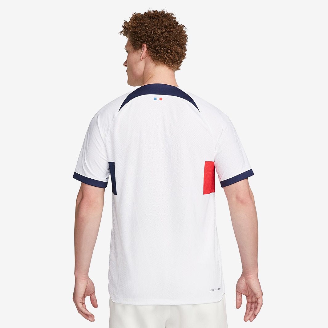 Nike PSG 23/24 Dri-Fit ADV Match SS Away Jersey - White/Midnight Navy ...