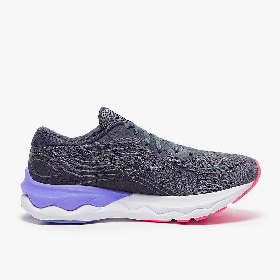 Mizuno Womens Wave Skyrise 4 - Stormy Weather/Pearl Blue/Purple Punch ...
