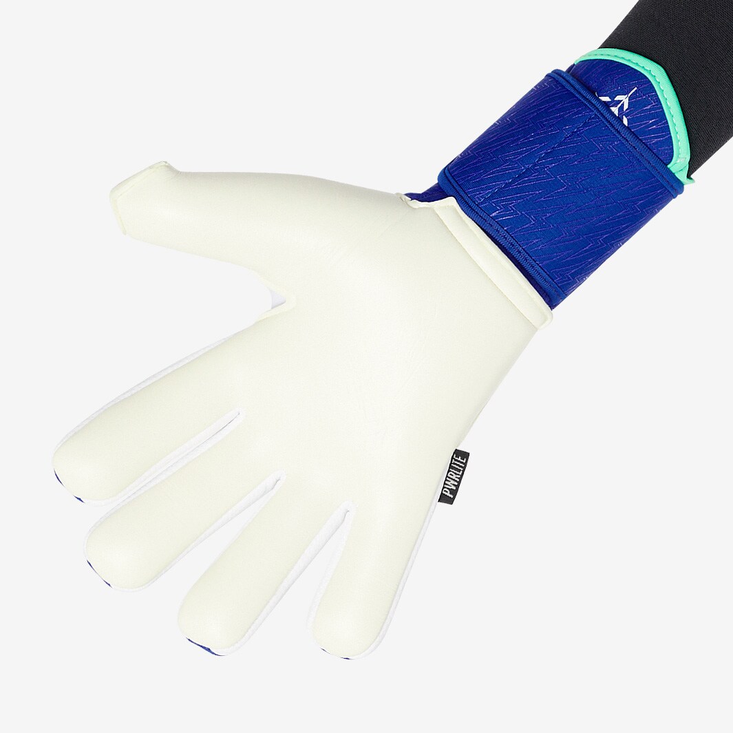 Kaliaaer Faderblaze Azure Negative - Blue/Green/White - Mens GK Gloves ...