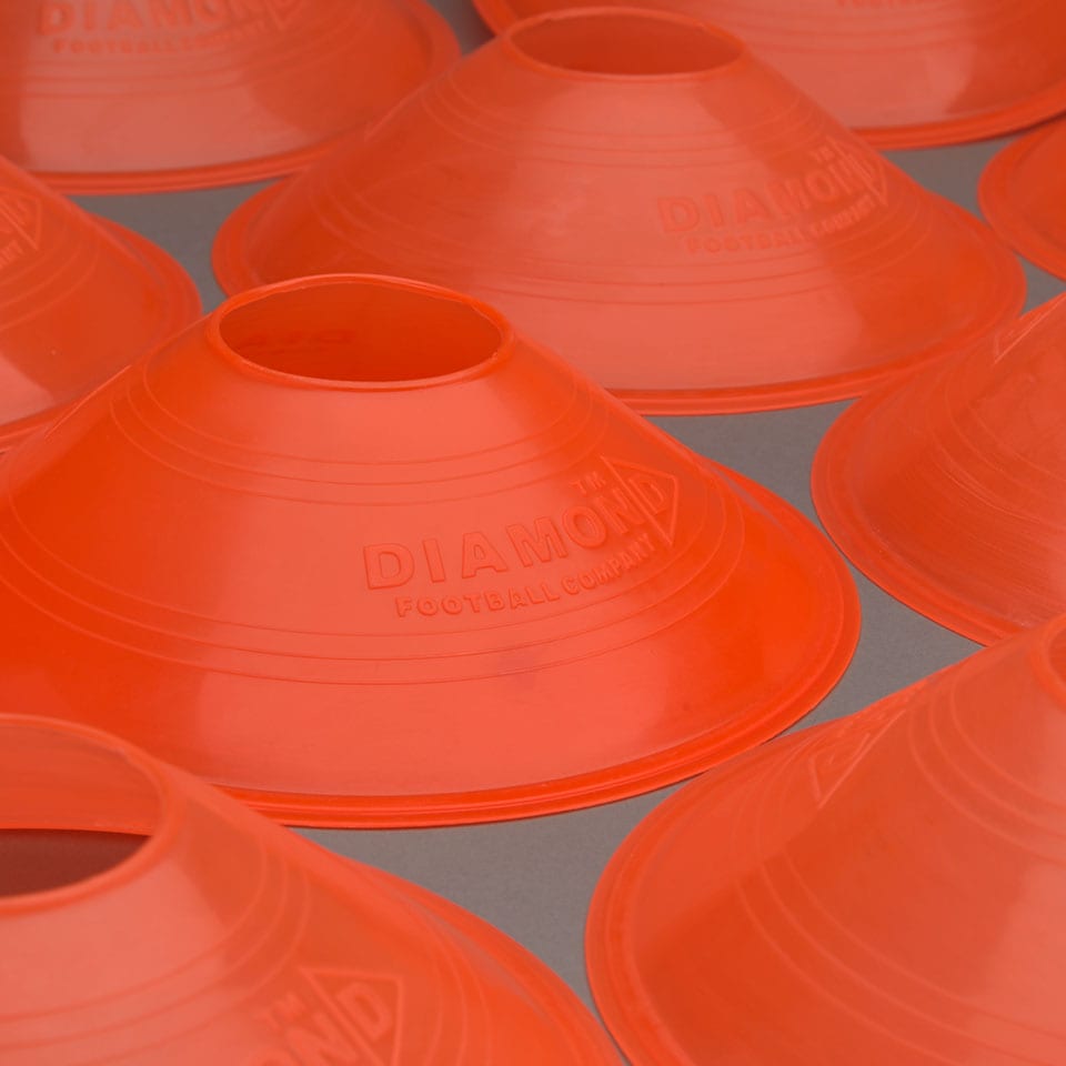 Diamond - Cones - Space Markers - Training - Orange - Pro Direct Soccer