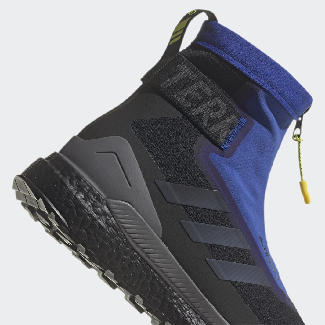 adidas Terrex Free Hiker COLD.RDY Hiking Boots Core Black / Black Blue ...