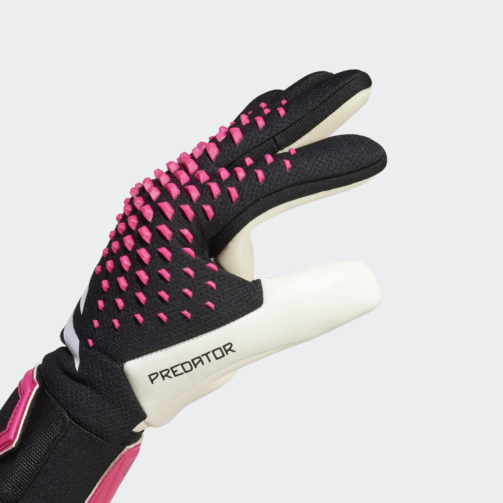 adidas Predator GL Competition - Negro/Blanco/Team Rosa - Guantes de ...