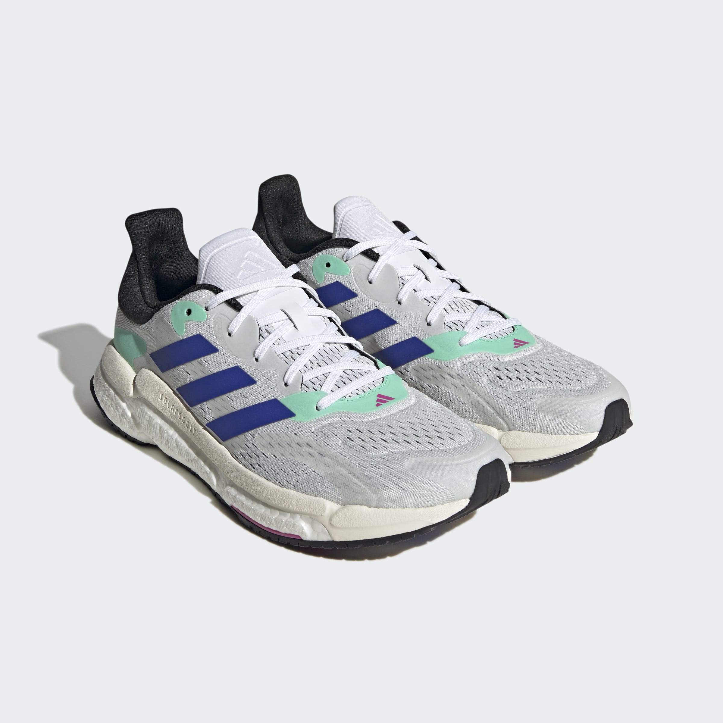 adidas Solar Boost 4 - Ftwr White/Lucid Blue/Pulse Mint - Mens Shoes ...