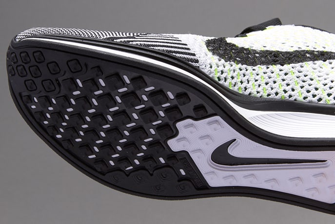 Nike Flyknit Racer - Black/White-White - Mens Shoes - 526628-011