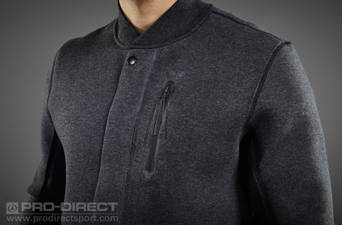 Mens Clothing - Nike Sportswear Tech Varsity Jacket - 3mm - Black ...