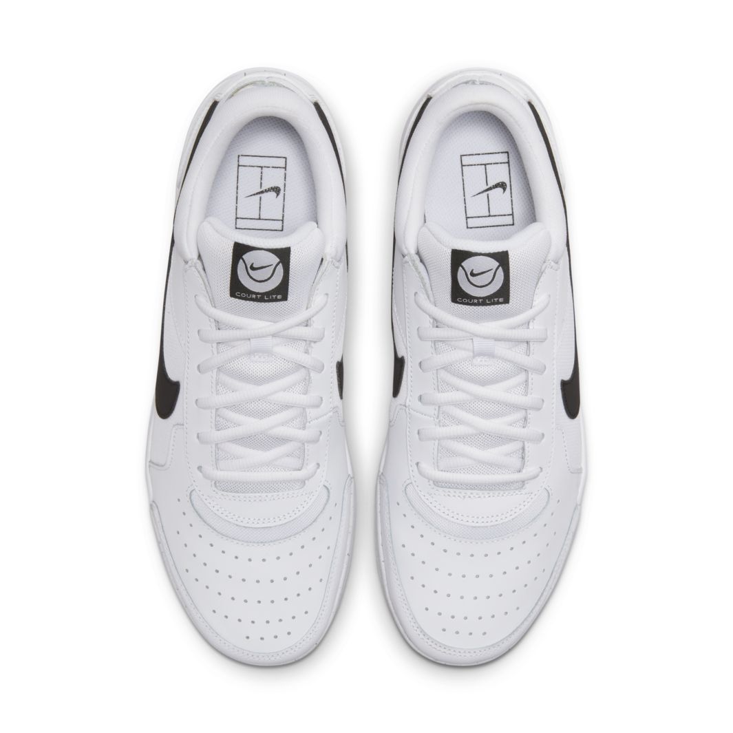 Nike Zoom Court Lite 3 - White/Black - Mens Shoes | Pro:Direct Tennis