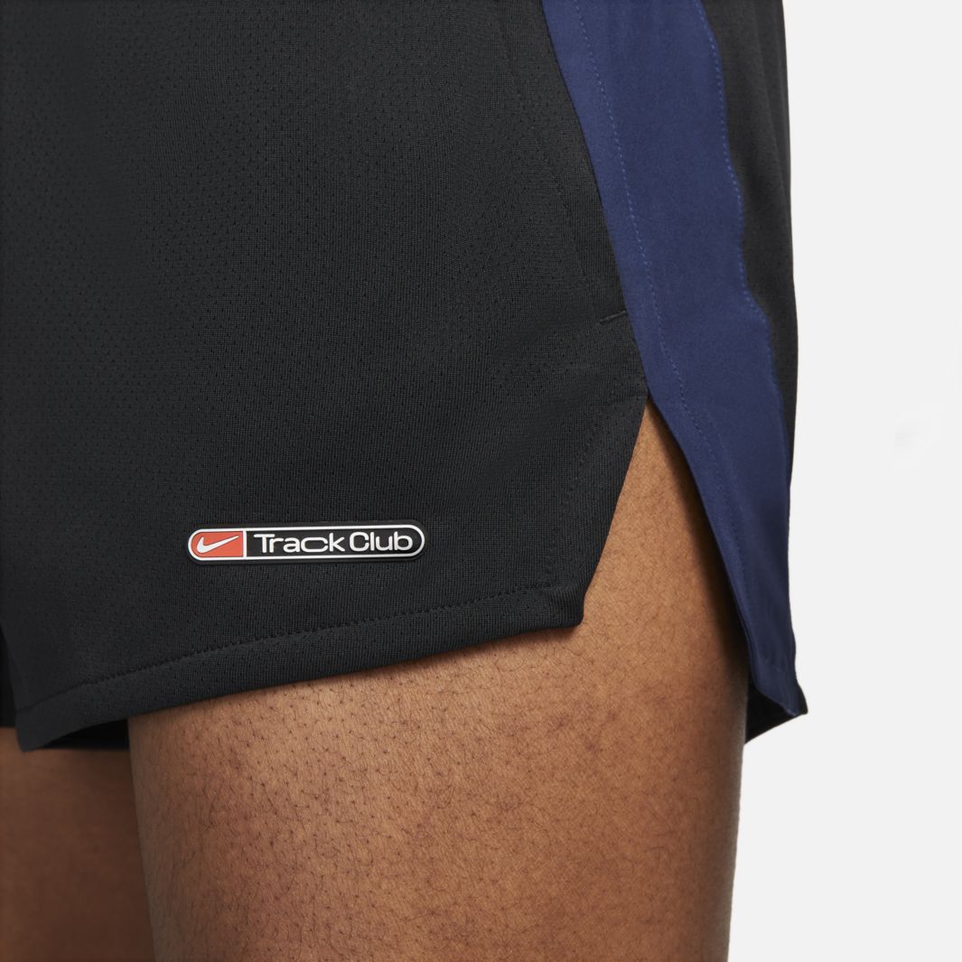 Nike Dri-FIT Track Club 3 Inch Shorts - Black/Midnight Navy/Summit ...