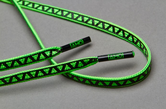 AMO Grip Laces - Accessories - Fierce Green/Black