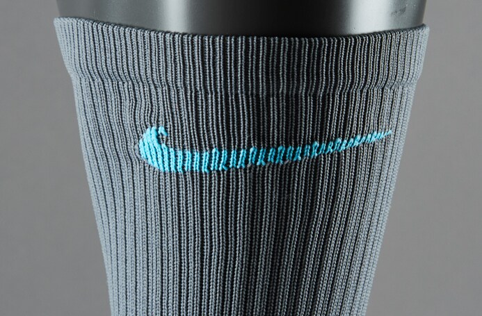 Nike Match Fit Football Crew Socks - Mens Clothing - Cool Grey/WolfGrey ...