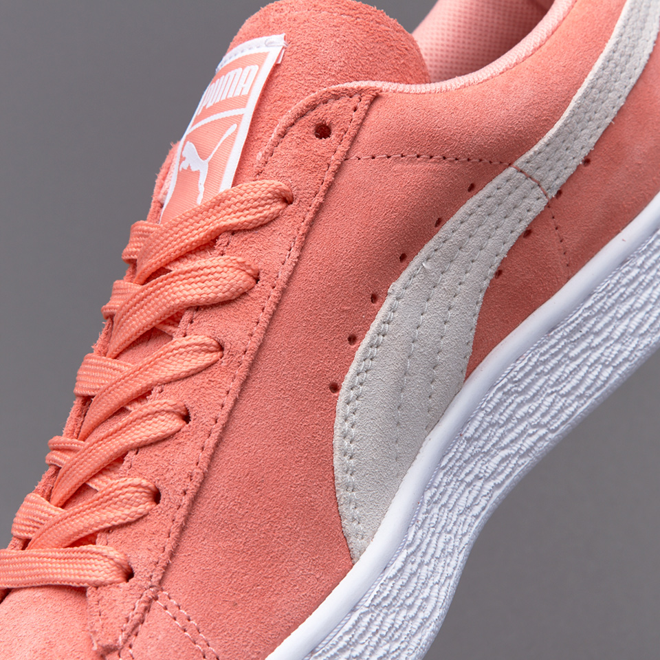 Puma Womens Suede Classic - Womens Shoes - Desert Flower / White | Pro ...