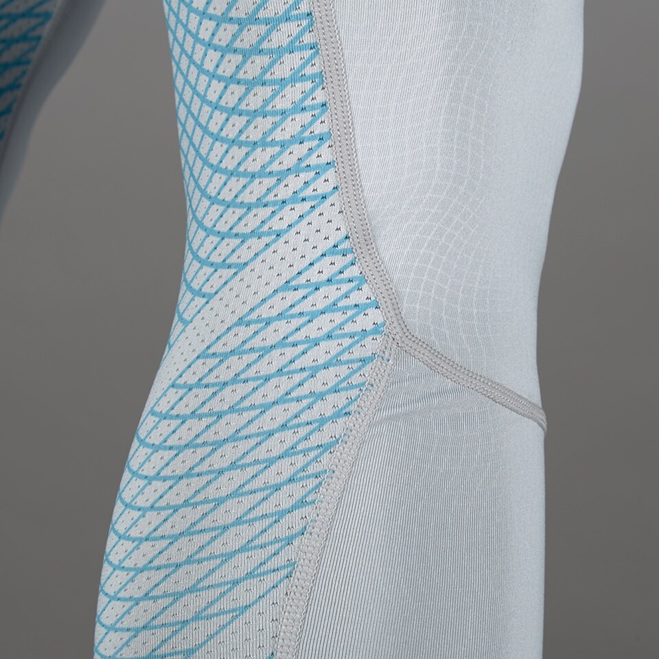 Nike Hypercool Tight - Mens Clothing - Wolf Grey/Omega Blue/Omega Blue