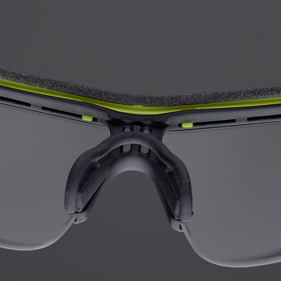 adidas Evil Eye Halfrim Pro - Small - Eyewear - Black Matt - Glow ...