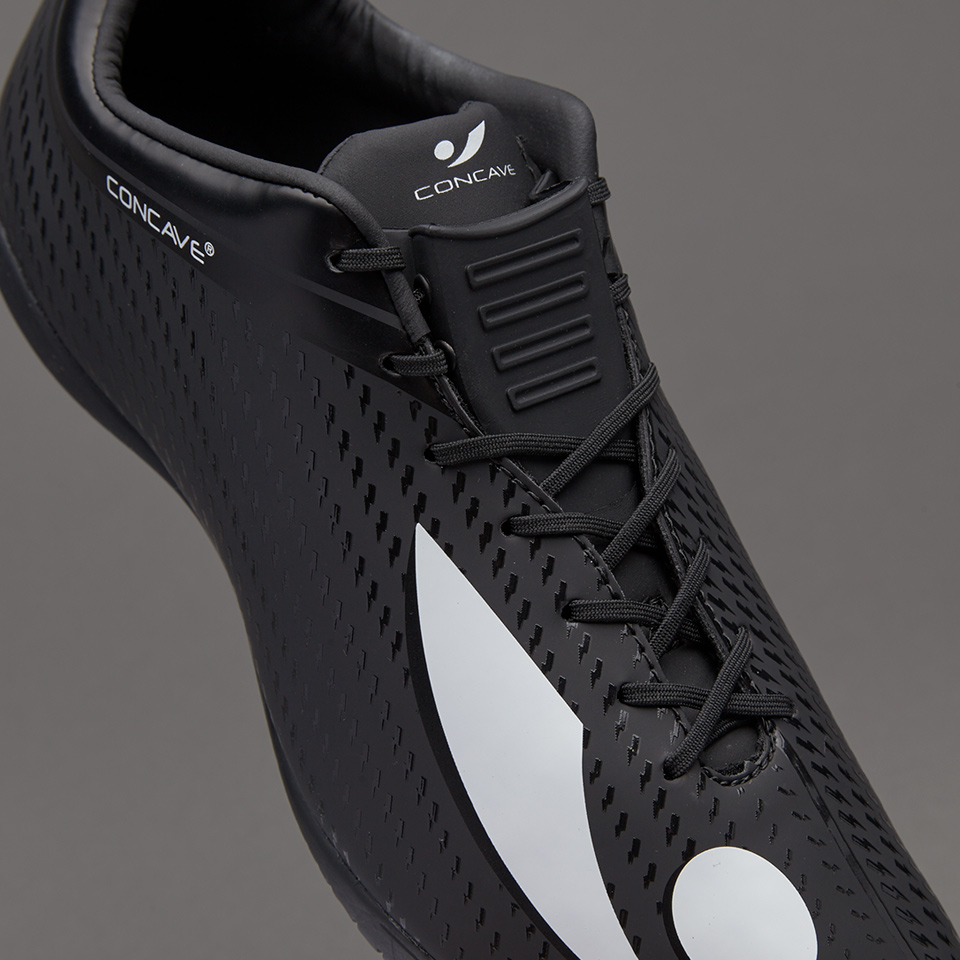Concave Volt 2.0 IN - Mens Soccer Cleats - Indoor - Black/White