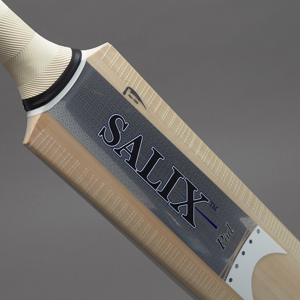 Salix Pod Graded Cricket Bat - Cricket Bats - Silver/Black