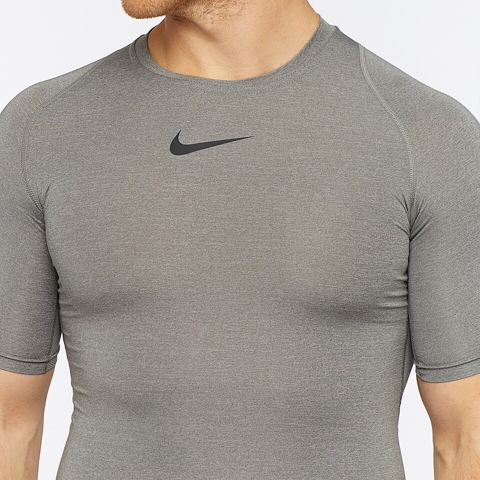Nike Compression Pro SS Mock Top - Mens Base Layer - Compression ...