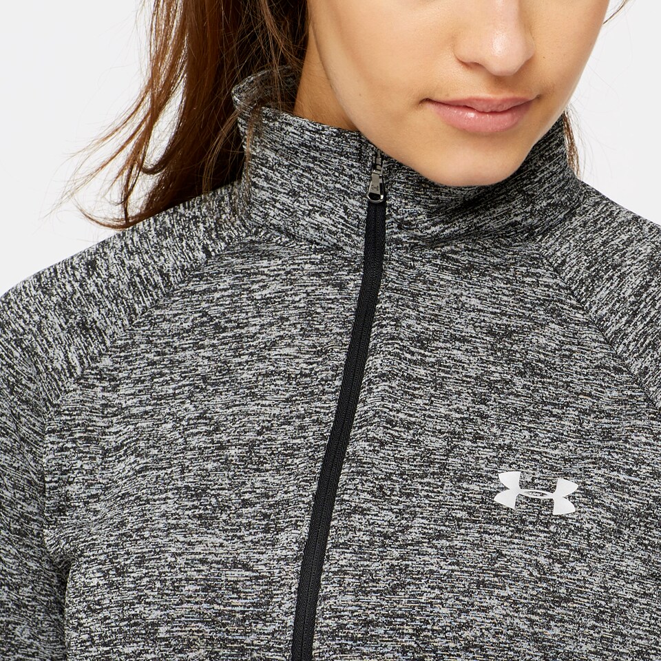 Womens Clothing - Under Armour Womens Tech 1/2 Zip - Black - 1320128-001