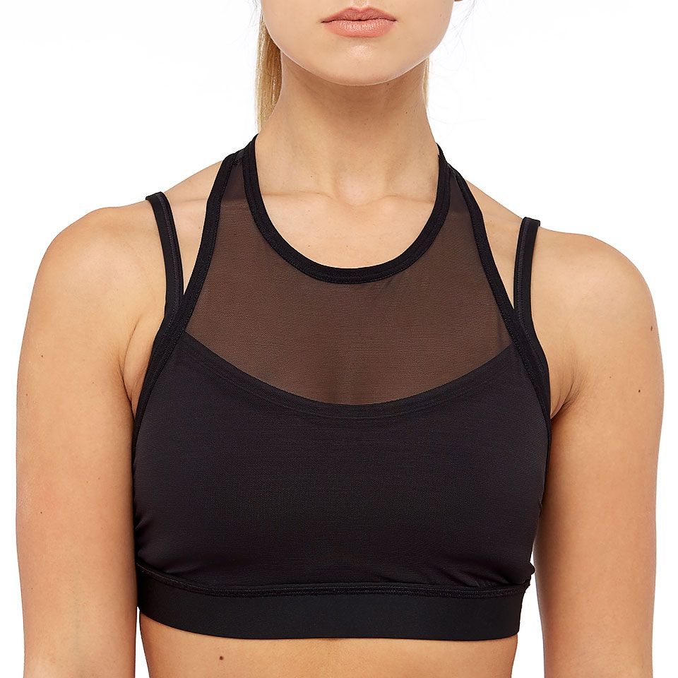 Reebok Womensc Hero Strong Bra - Black - Womens Clothing - CD7686
