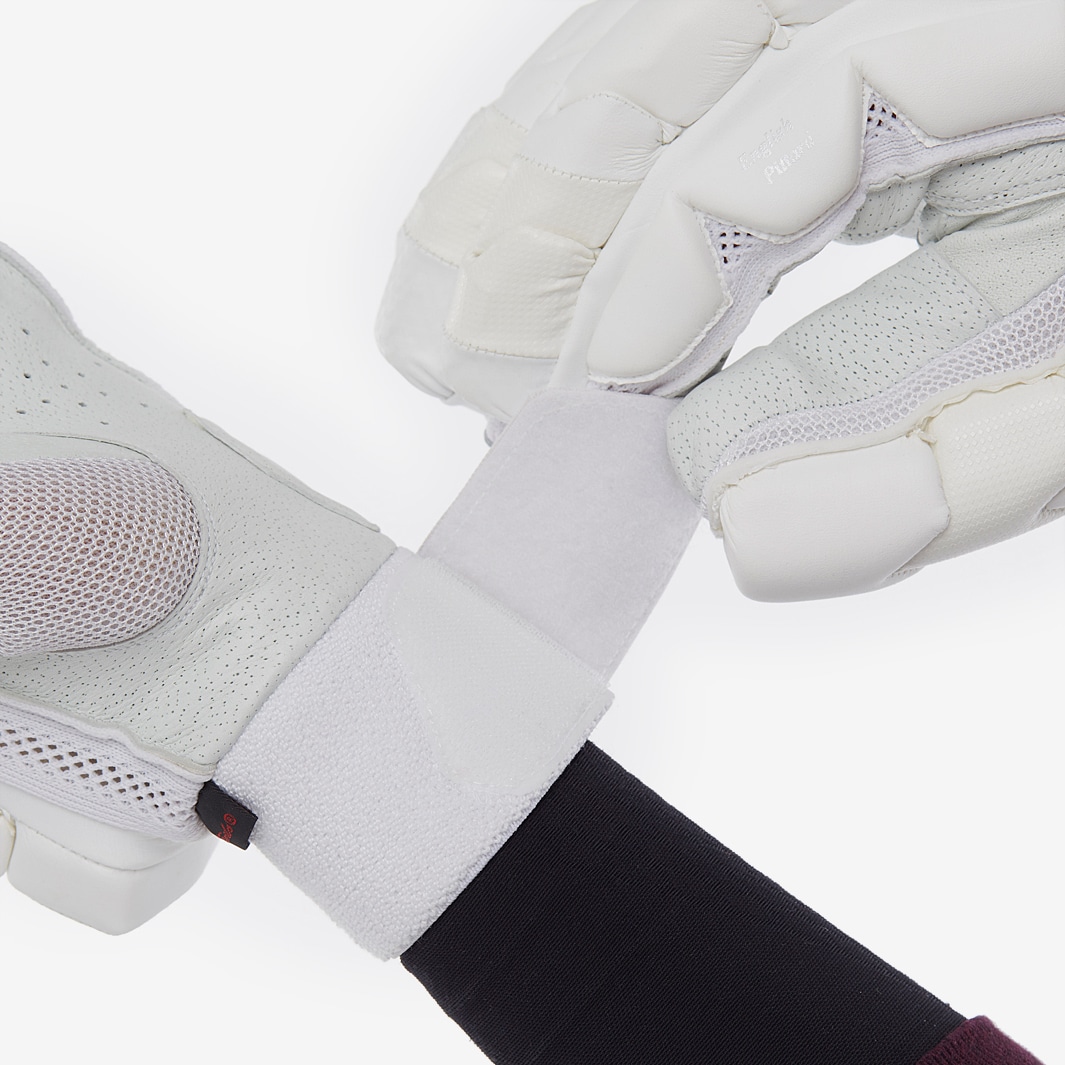 Chase FLC RH Batting Gloves - White - Batting Equipment