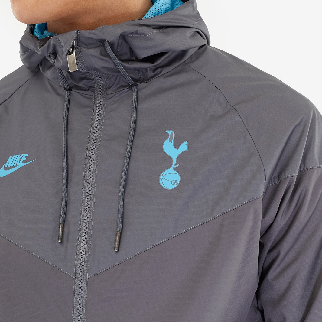 Nike Tottenham Hotspur 19/20 NSW Authentic Woven Windrunner - Dark Grey ...