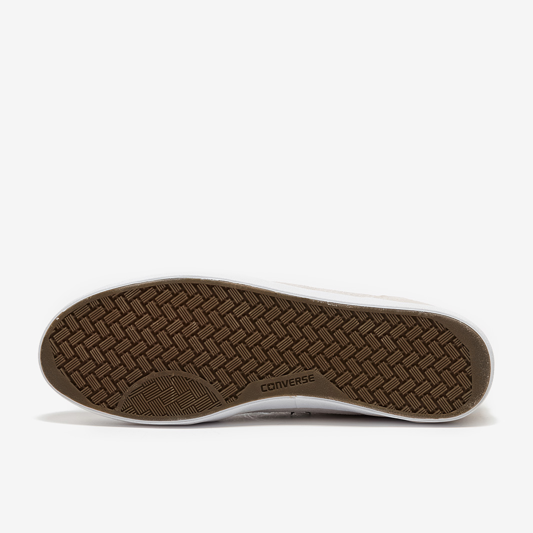 Converse Net Star Classic Suede - White/Black - Mens Shoes