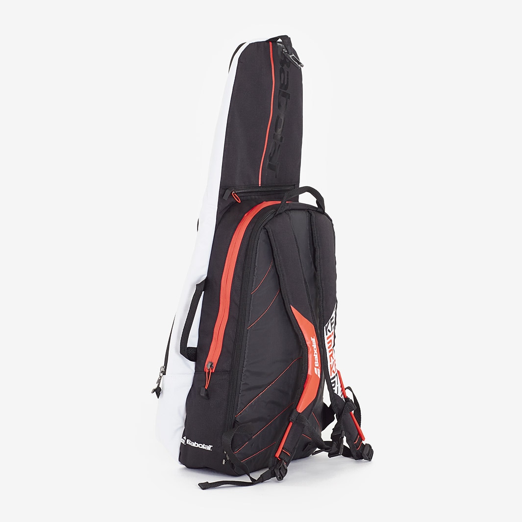Babolat Pure Strike Backpack - White/Red - Bags & Luggage