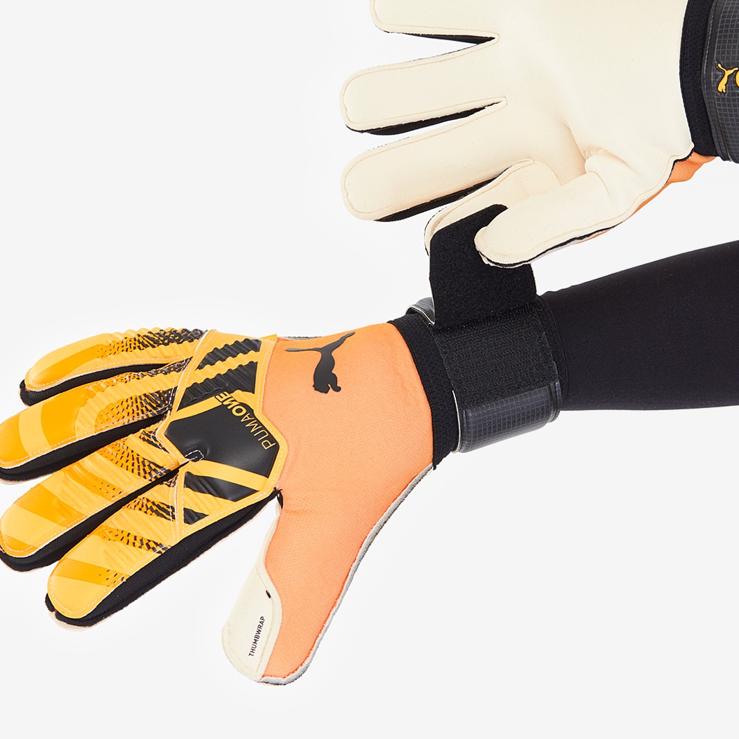 Puma One Grip 1 RC - Mens Gloves - Roll Finger - Ultra Yellow/Puma ...