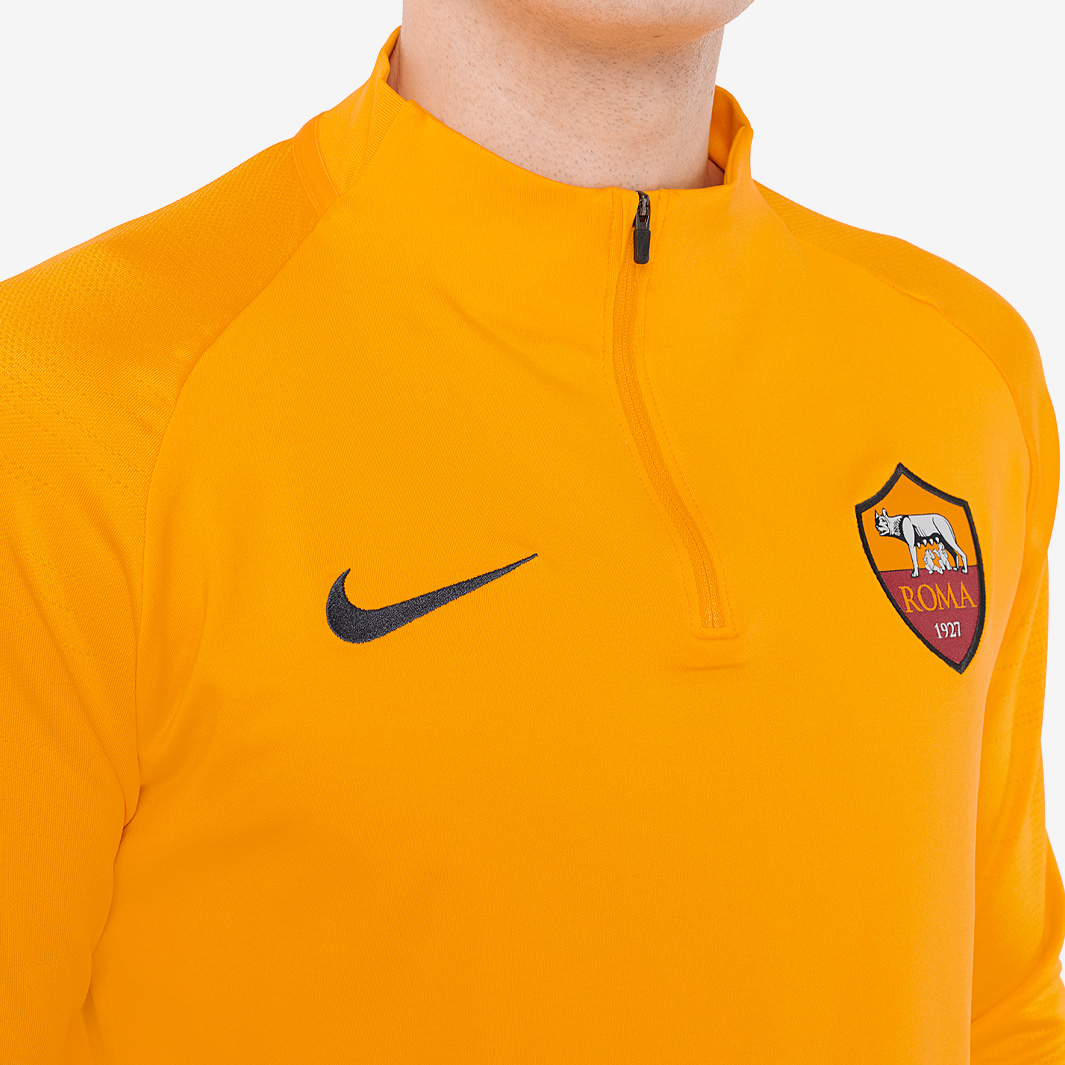 Nike Roma 2019/20 Dry Strike Drill Top - University Gold/Dark Obsidian ...