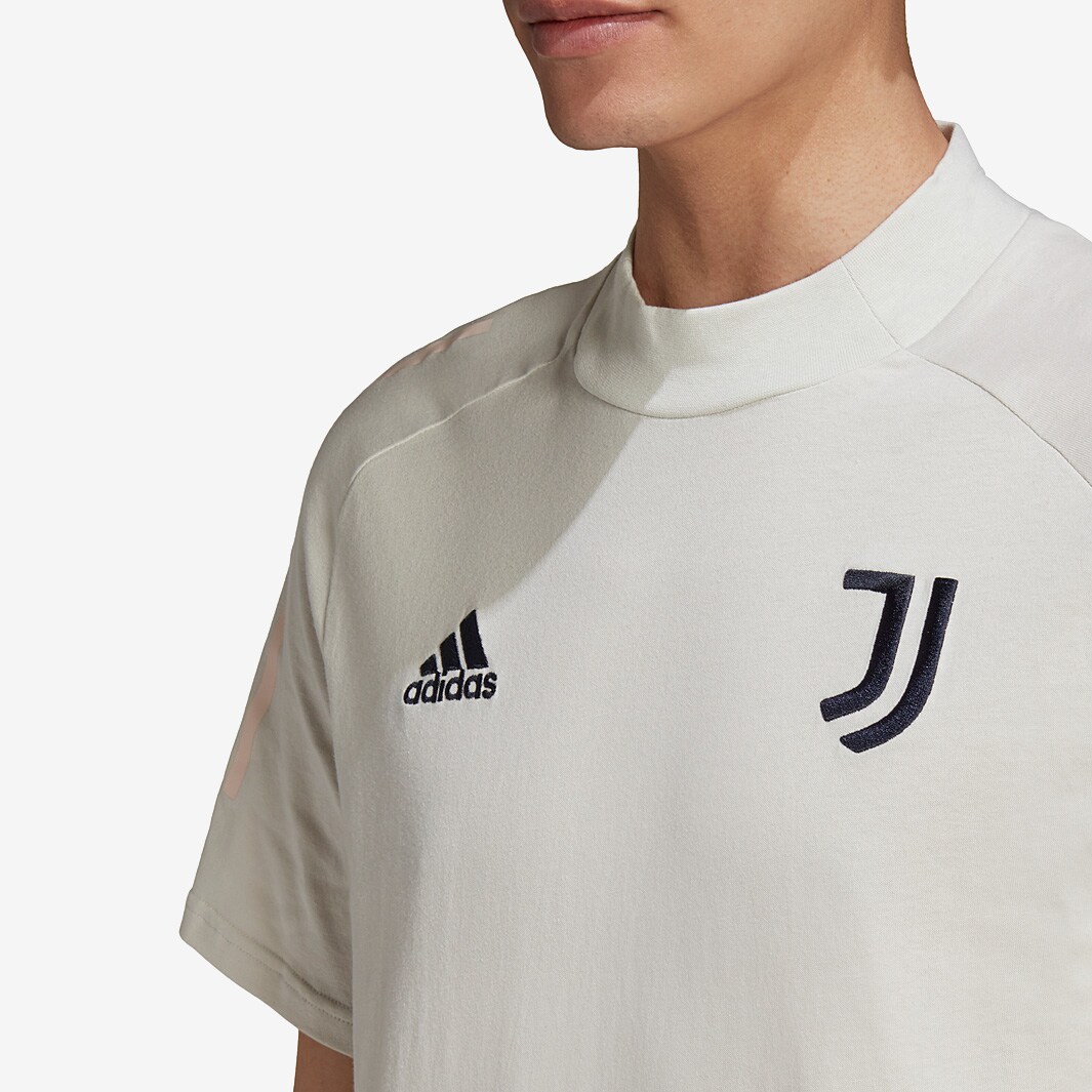 adidas Juventus 20/21 Tee - Orbit Grey/Legend Ink - Mens Replica - Tops