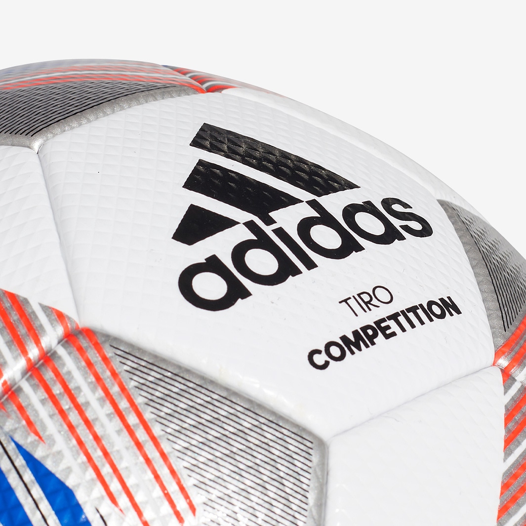 adidas Tiro Competition Soccer - White/Black/Team Royal Blue/Silver ...