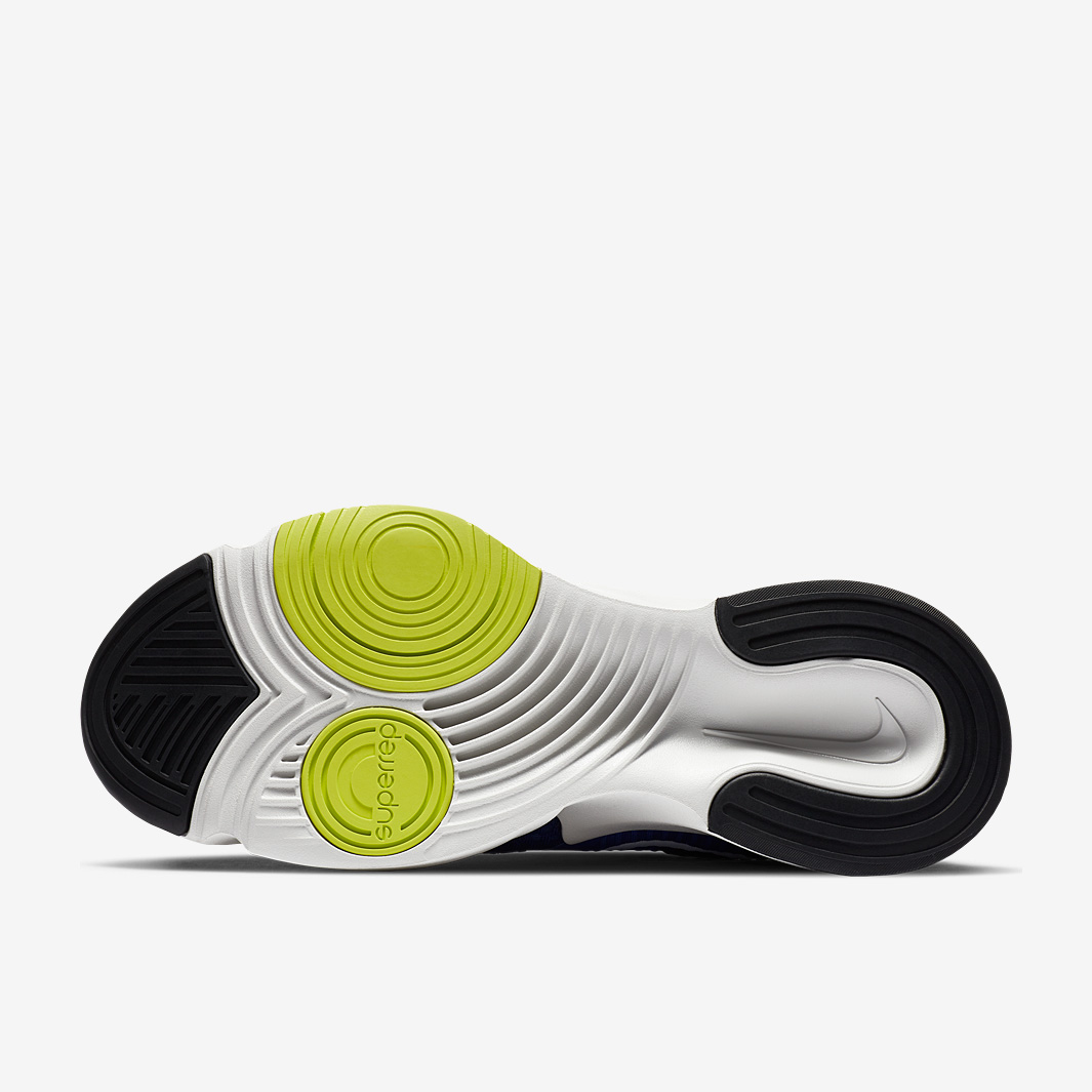 Nike SuperRep GO - Deep Royal Blue/White-Light Bone-Cyber - Mens Shoes