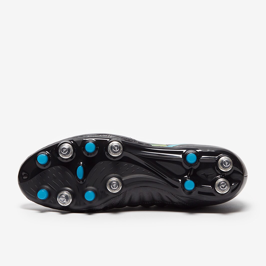 Mizuno Rebula Cup Made In Japan SG Mix - Black/Blue Atoll - Soft Ground ...